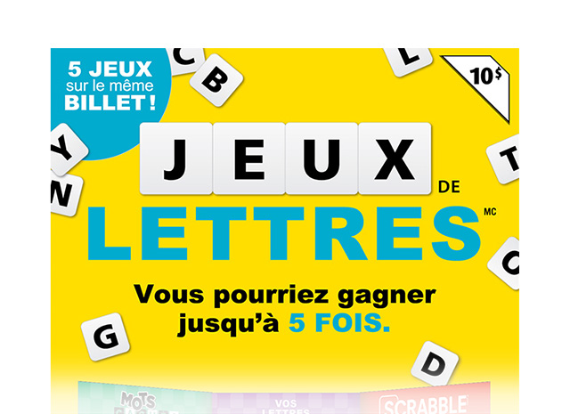 Jeux de lettres - Loteries - Loto-Québec
