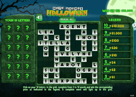 Mots cachés Halloween