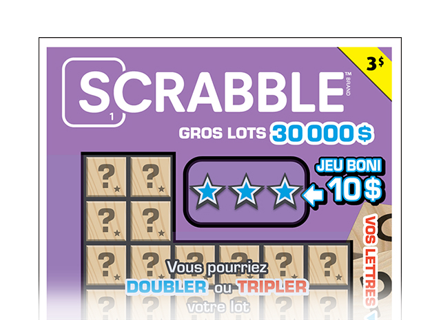 Scrabble - Loteries - Loto-Québec