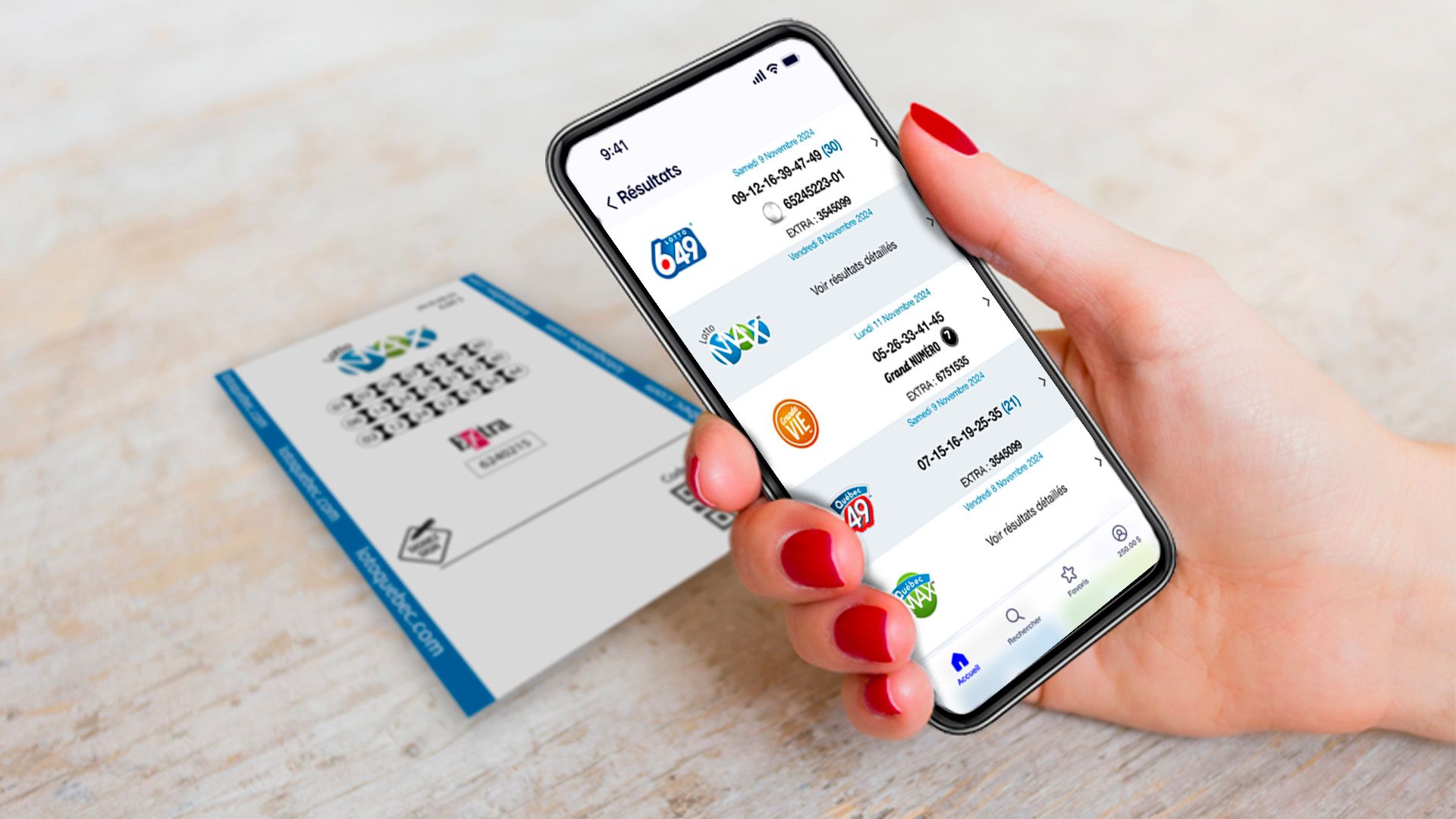 Application Android | Loto-Québec