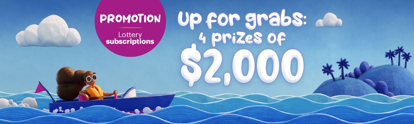 Lottery subscription promotion - Don't miss the boat ever again ...